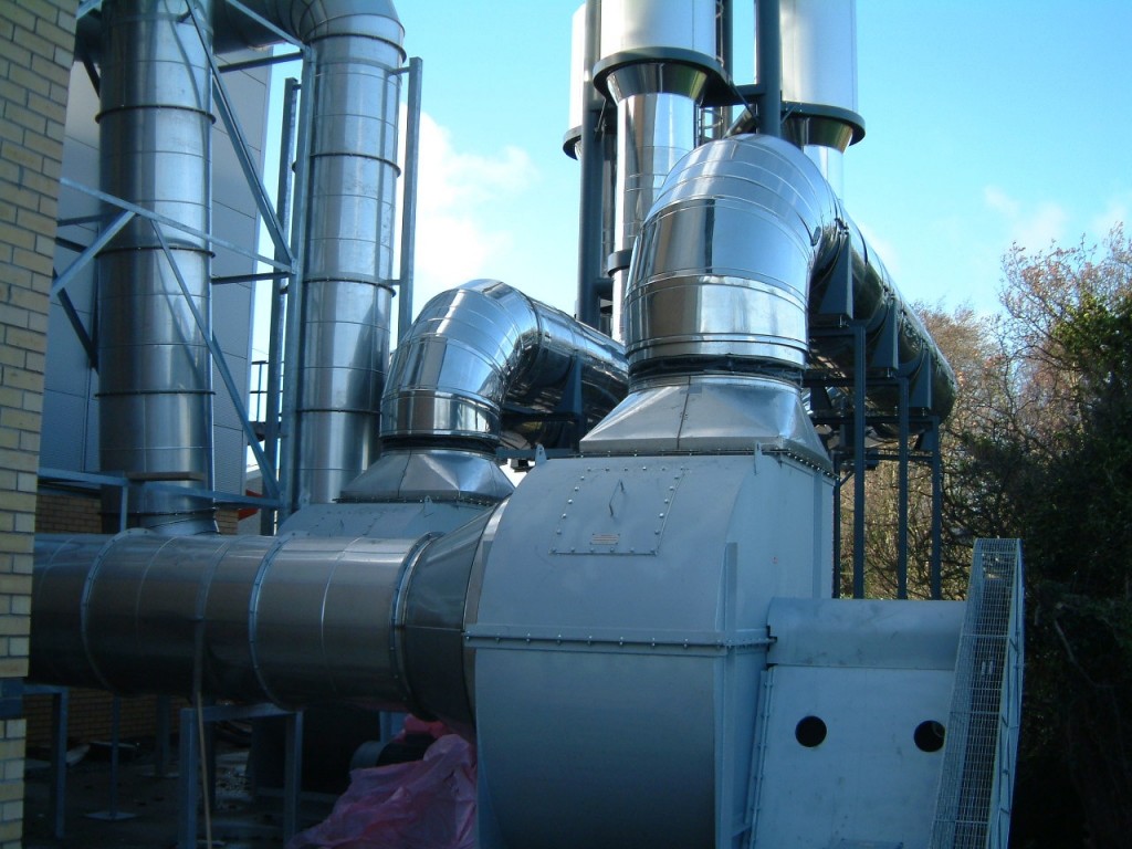 Gas Extraction System – Furnace Construction